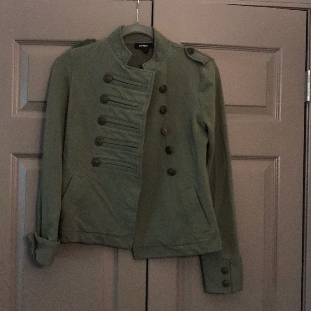Express Vintage Military Style Jacket. - Gem